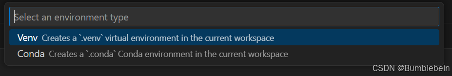 在vscode中创建python虚拟环境（.venv）_vscode python venv-CSDN博客