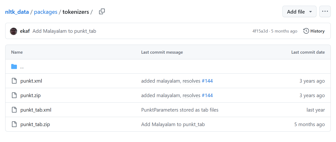（完全解决）Resource punkt_tab not found. Please use the NLTK Downloader to obtain the resource ...