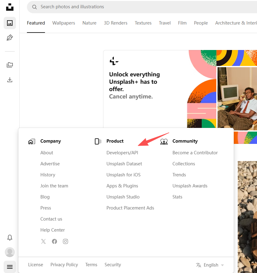 Unsplash API 关键词图片素材抓取_unsplash access key-CSDN博客