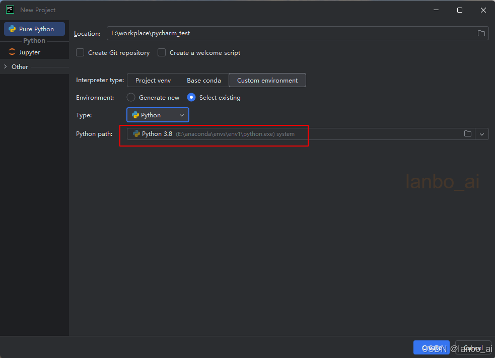 超详细的pycharm+anaconda搭建python虚拟环境（无需单独下载安装python）_pycharm anaconda环境搭建-CSDN博客