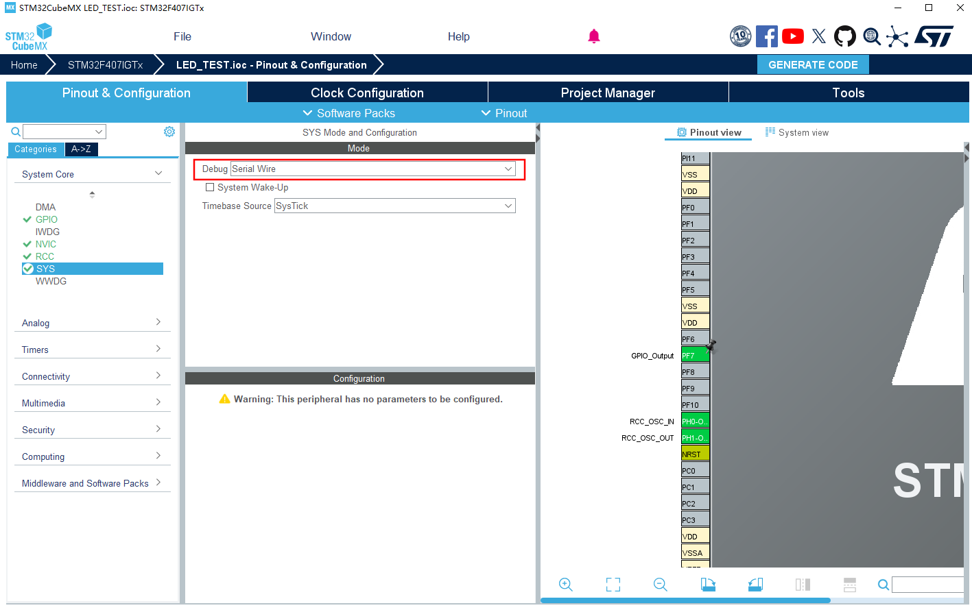 STM32电灯学习第一步，STM32F407的HAL库定时器方式。-CSDN博客