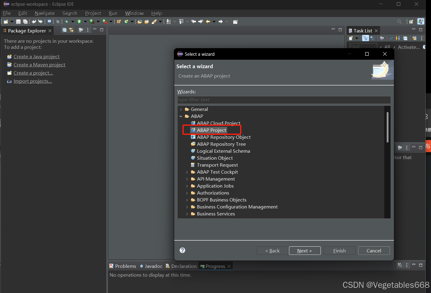 使用Eclipse链接SAP ABAP开发环境_sap eclipse-CSDN博客