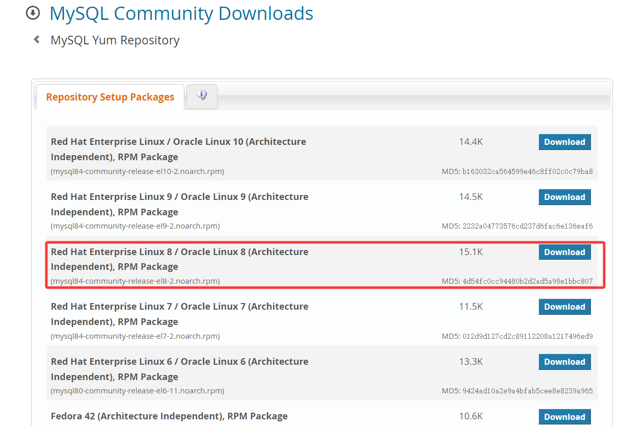 CentOS 8 安装 MySQL 8 、主备详解及注意事项_centos 搭建mysql-8主备集群步骤-CSDN博客