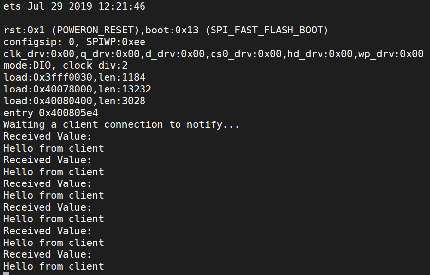 【esp32】arduino开发 低功耗蓝牙开发 蓝牙串口 客户端和服务端例程arduino 例程 Csdn博客