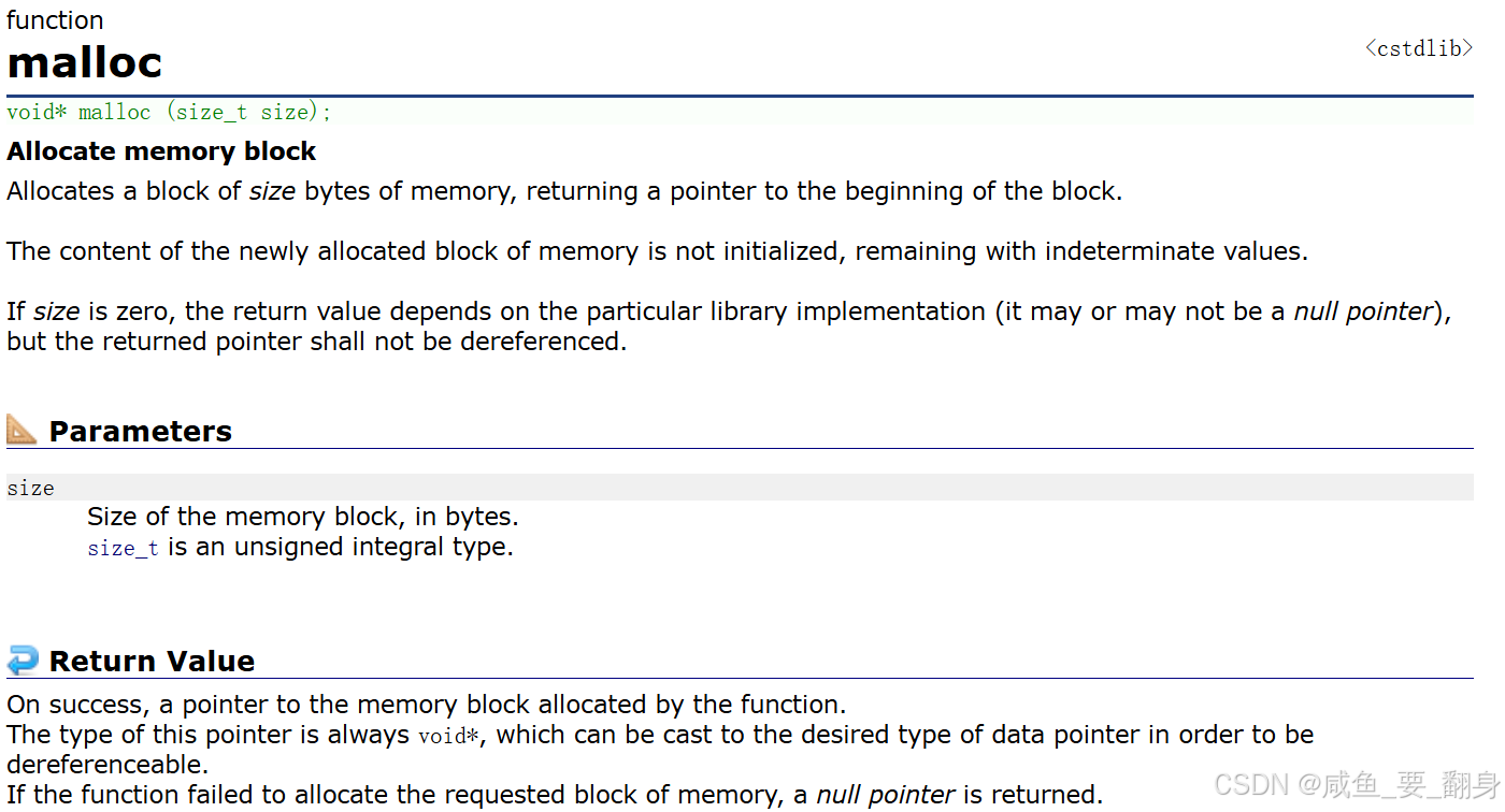 动态内存分配之malloc、free、calloc、realloc 和 程序内存区域划分_malloc是堆还是栈-CSDN博客