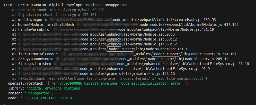 解决命令行报错error:0308010C:digital envelope routines::unsupported_error ...