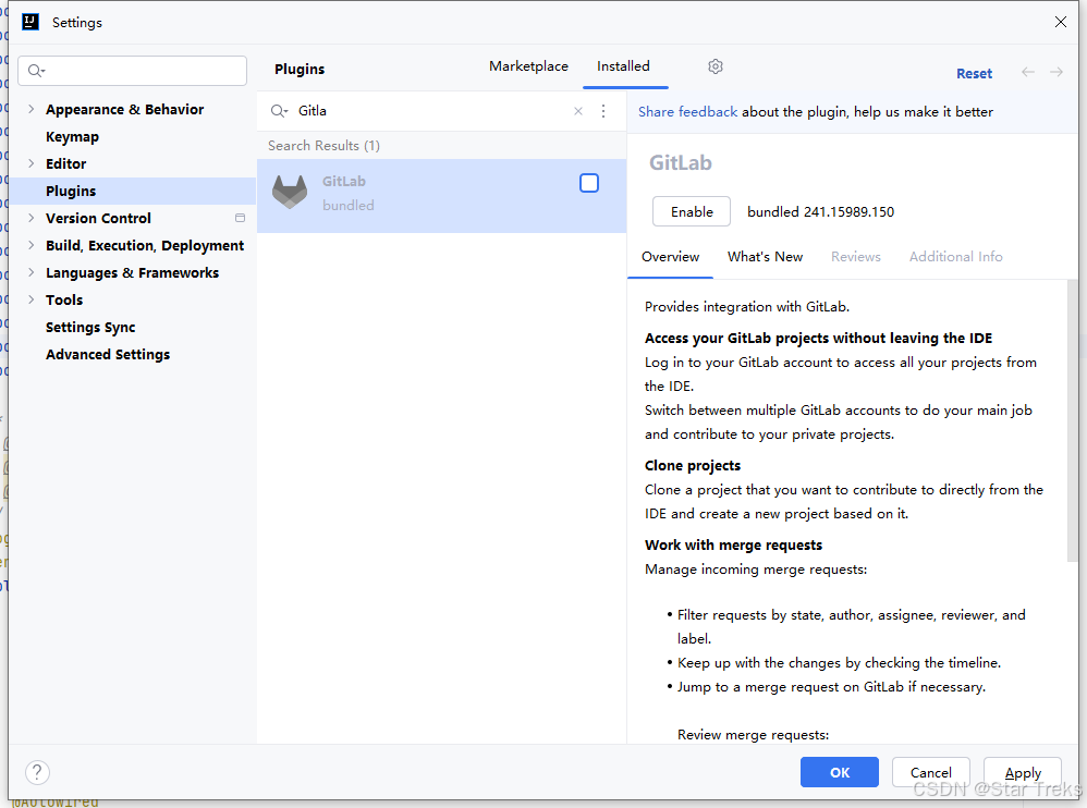 IDEA从GitLab拉取代码（Update Project）时需要输入Token_idea拉代码需要token-CSDN博客