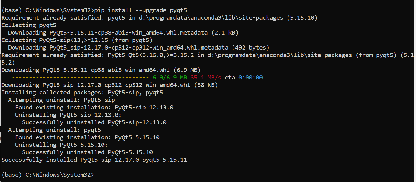 解决Anaconda启动报错:This application failed to start because no Qt platform plugin could ...