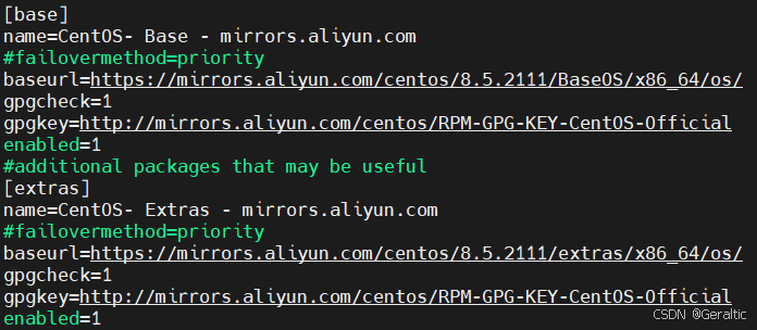 Redhat 8.0 yum换网络源cent8（阿里）_redhat8换源-CSDN博客