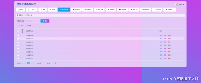 计算机毕业设计springboot校园互助平台系统 基于springboot的高校互助服务平台构建 Springboot技术驱动的校园互助系统开发基于springboot的校园互助系统 Csdn博客