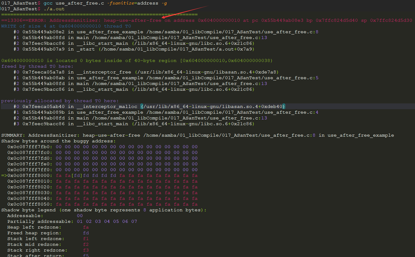 【gcc / g++】Address Sanitizer（ASan）的介绍与使用详解：C/C++ 内存错误检测利器_addresssanitizer-CSDN博客