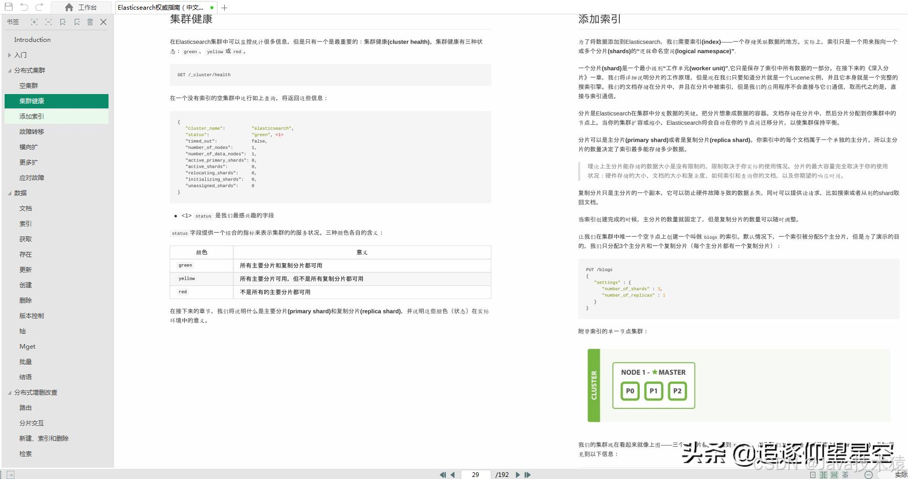 彩印图文版《Elasticsearch实战》文档，阿里内部共享，堪称精品！_elasticsearch实战 pdf-CSDN博客