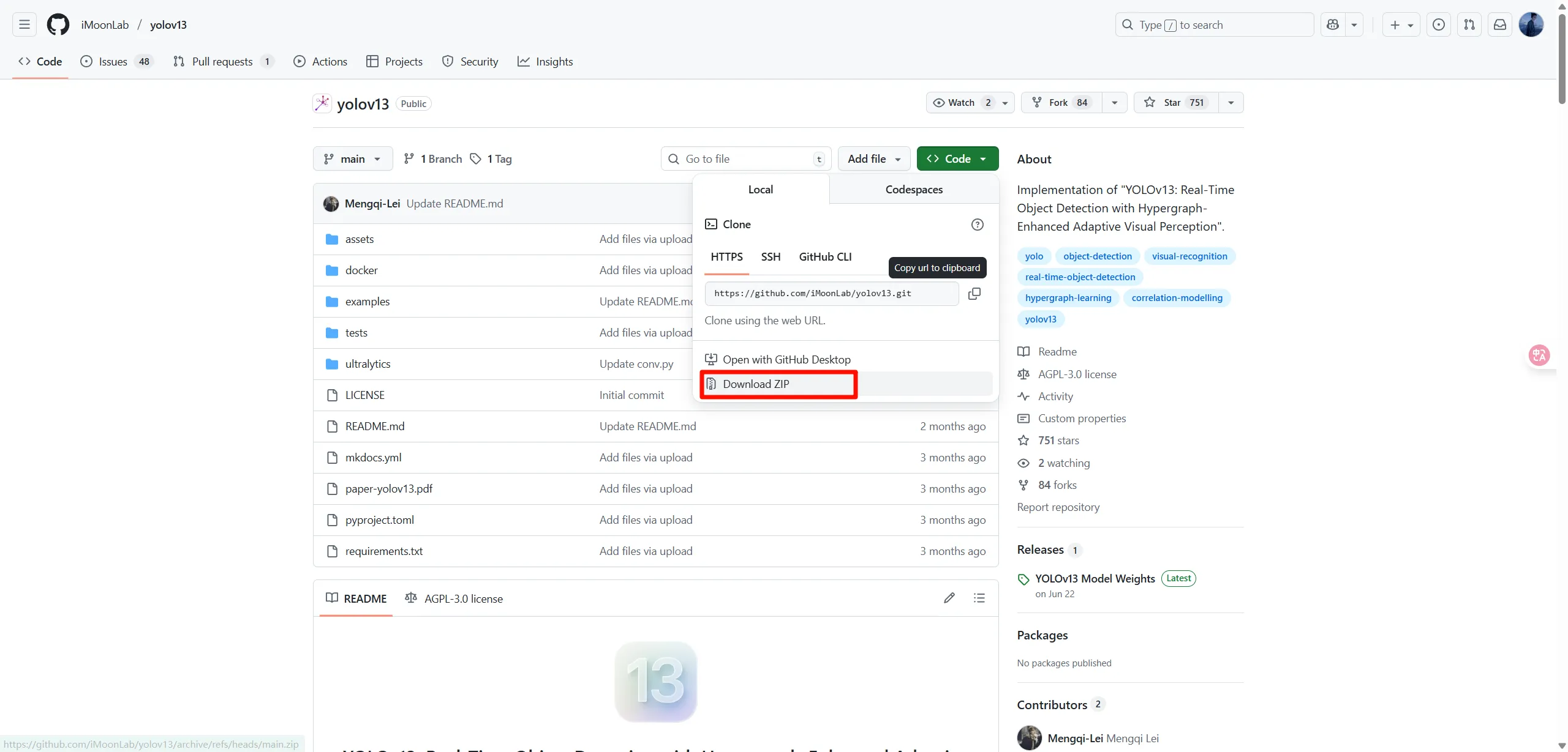 YOLOV13部署教程（保姆级教程）-CSDN博客