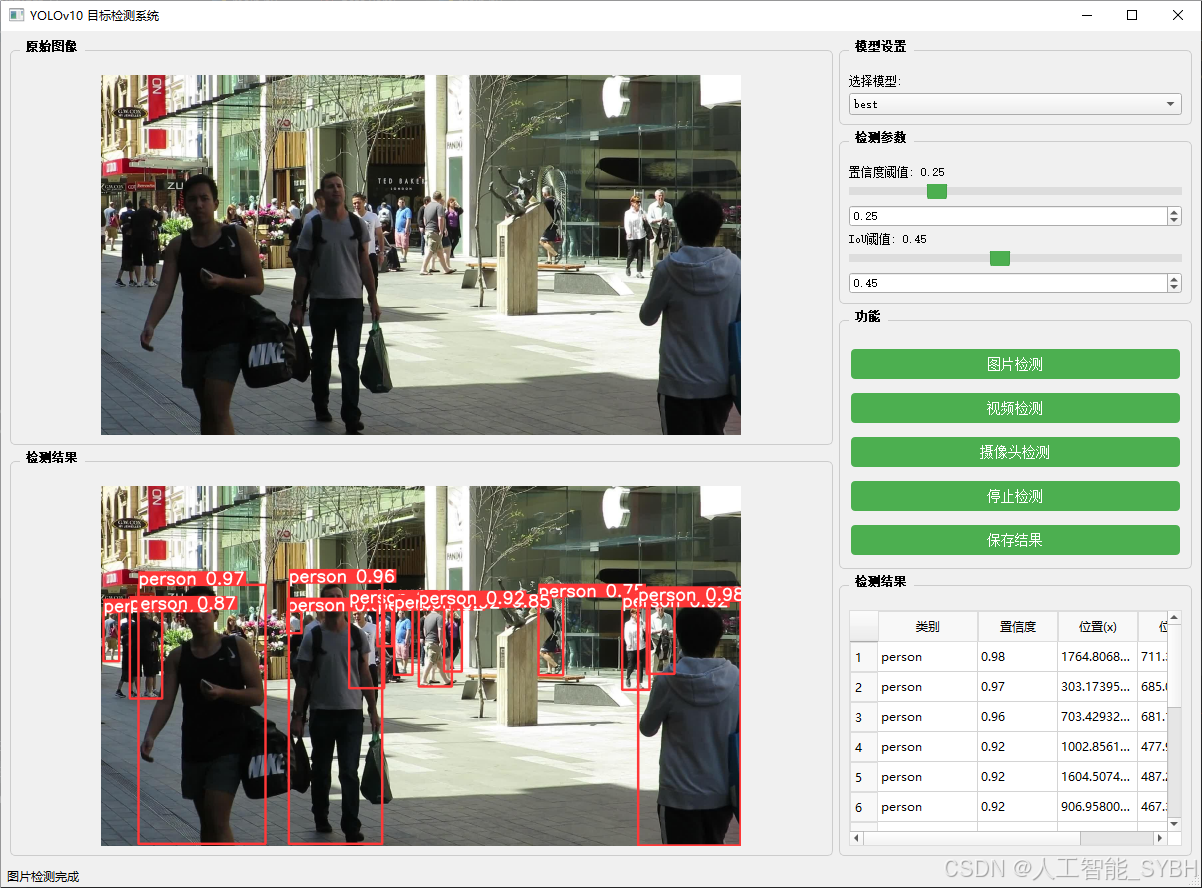 基于深度学习YOLOv10的车辆行人检测系统（YOLOv10+YOLO数据集+UI界面+Python项目源码+模型）_yolo专用于行人检测的模型-CSDN博客