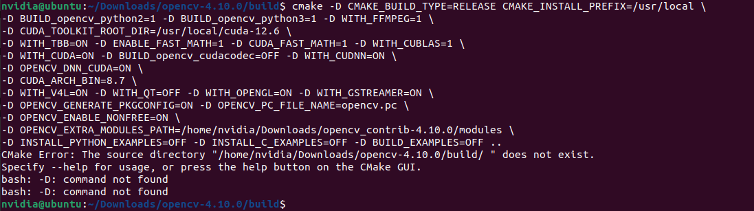 Jetson Orin NX安装OpenCV-4.10时，解决CMake报错_jetson orin nx cmake3.5安装-CSDN博客