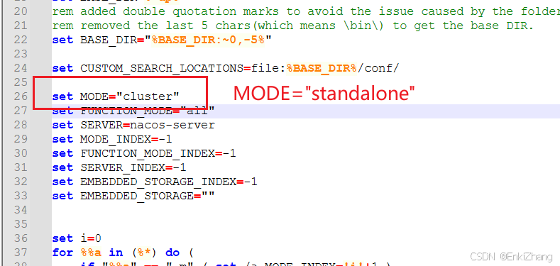 nacos 启动报错：java.io.IOException: java.lang.IllegalArgumentException: db ...