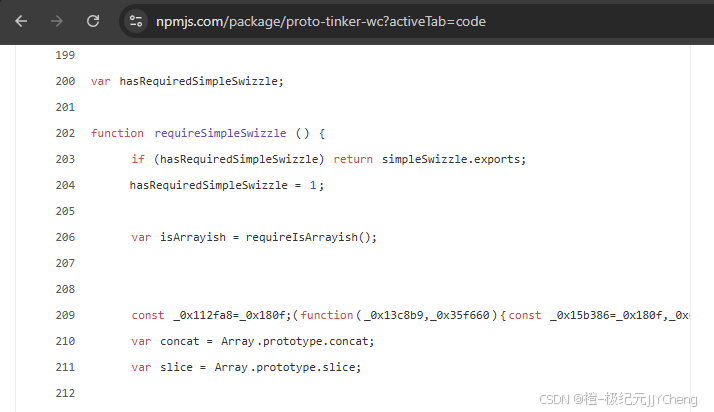 web前端安全-18 个热门 npm 包遭恶意篡改：周下载超 20 亿次，Web3 资产面临无声劫持_simple-swizzle-CSDN博客