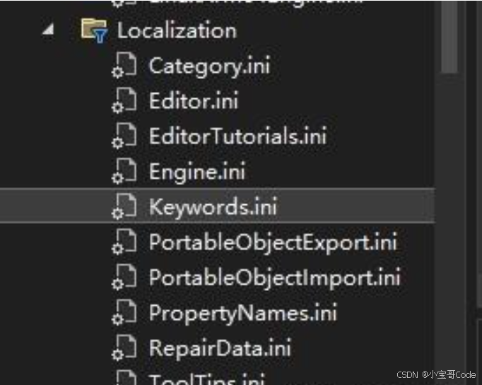 UE5在Linux上的Keywords.ini文件源码解读分析_ue linux 源码-CSDN博客