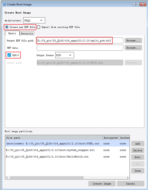 复旦微FMQL BOOT.bin固化文件生成（制作split镜像）_fudan micro create boot image-CSDN博客
