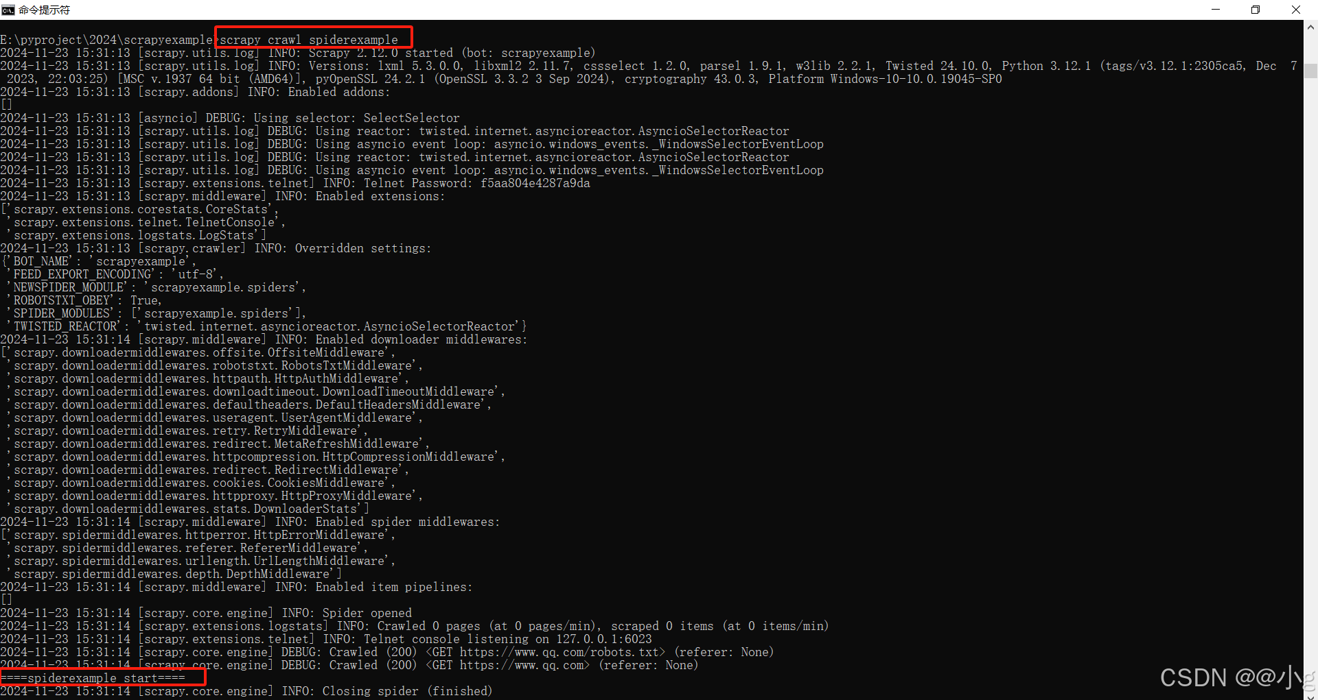 Python爬虫系列04-使用Scrapy框架创建爬虫-CSDN博客