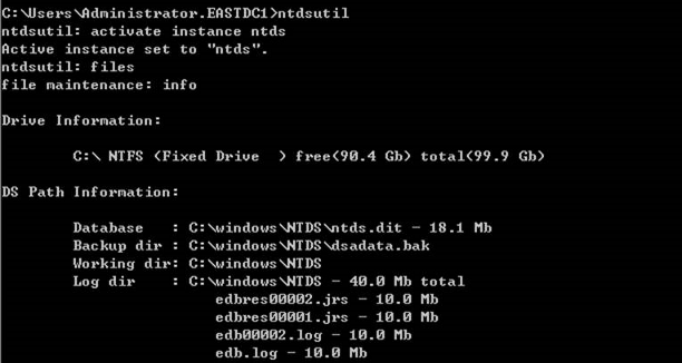 关于如何进行NTDS.dit修复的步骤_修改ntds.dit路径-CSDN博客