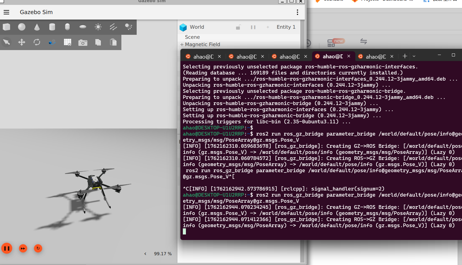 gazebo位置信息发布到ROS2_ros-humble-gz-ros2-bridge-CSDN博客