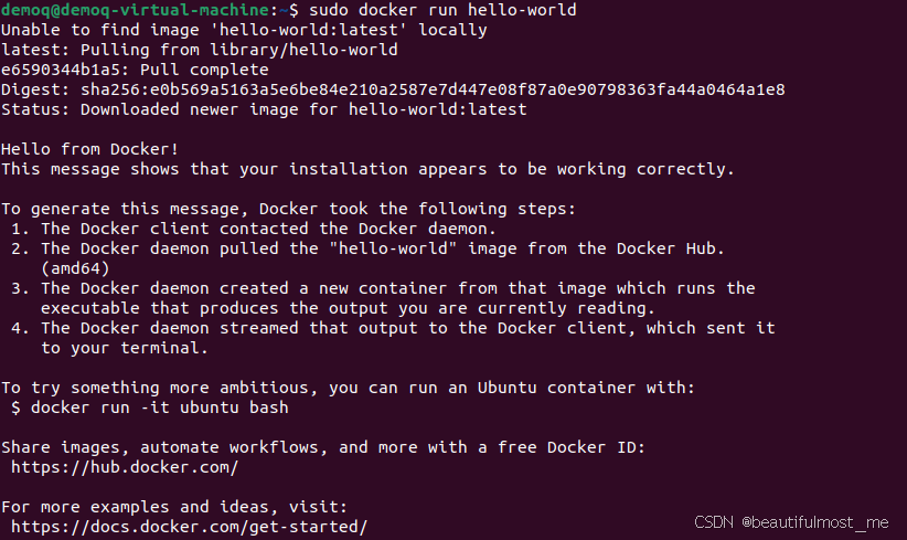 如何在linux下安装docker 以ubuntu22.04虚拟机为例_linux虚拟机安装docker-CSDN博客