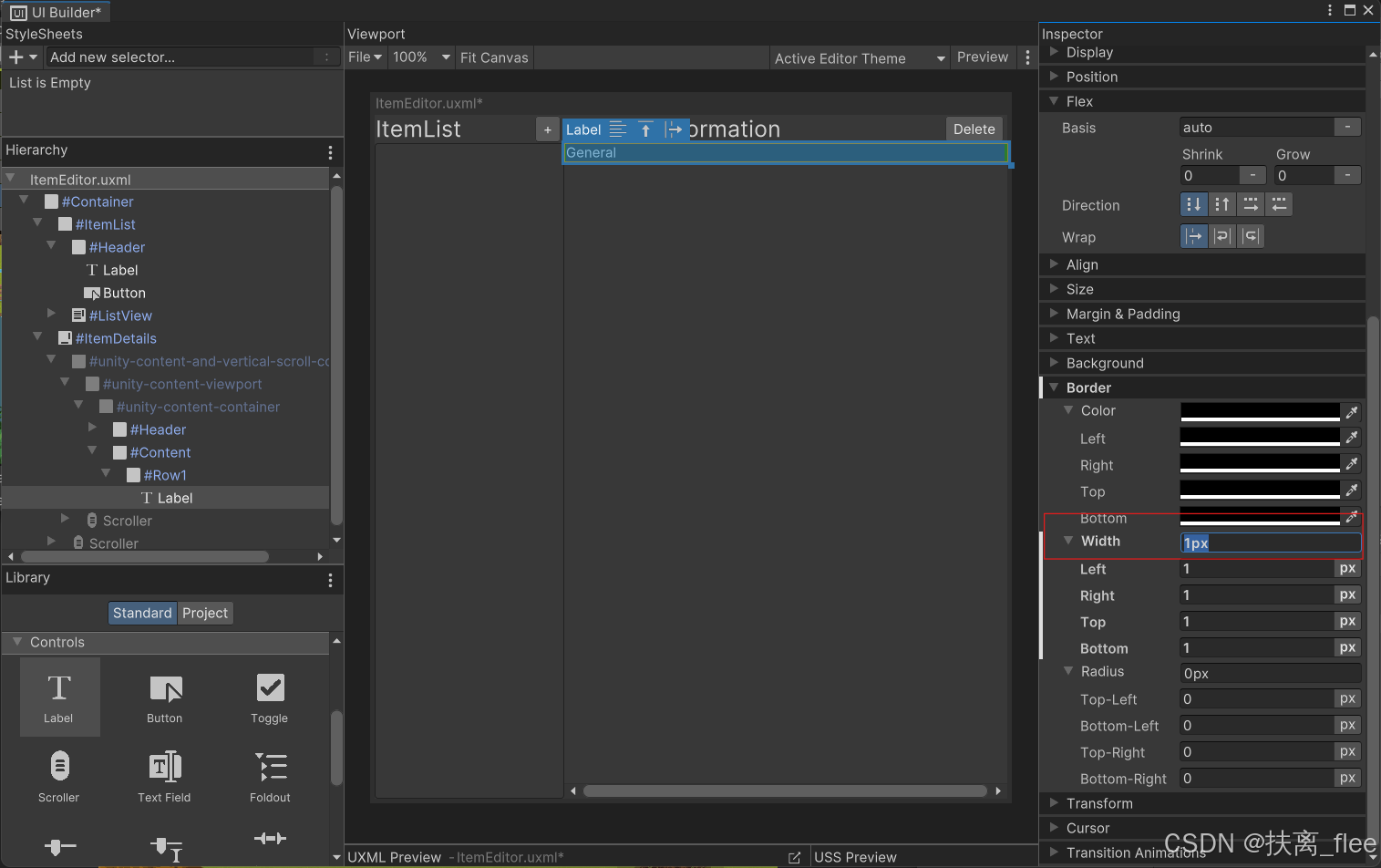 UI Toolkit以及UI Builder_uibuilder-CSDN博客