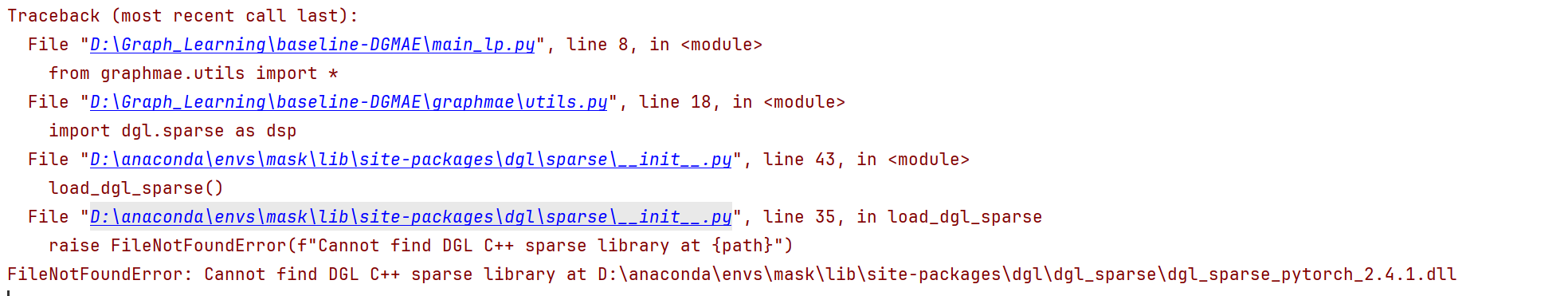 关于安装dgl，pyg，cuda，pytorch版本过程中出现的问题_为什么不建议使用conda安装pyg和dgl?-CSDN博客