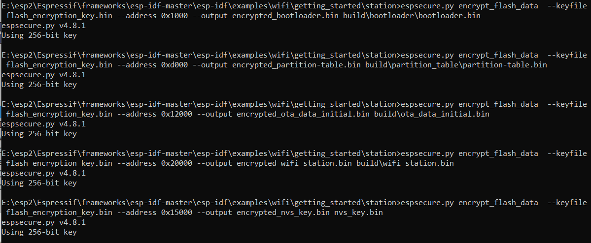 【ESP32 v3.1】基于 esptool 完成 Flash Encrypted（Development）+ SecureBoot V2 + NVS Encrypted_esp32 ...