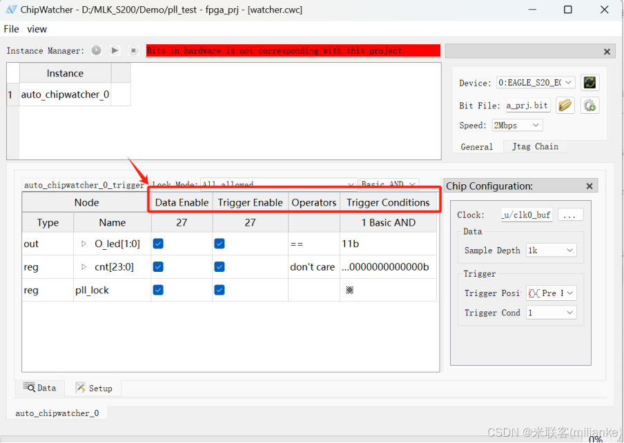 [米联客-安路-EG4D] FPGA基础篇连载-04安路TD开发工具在线调试FPGA_安路fpga-CSDN博客
