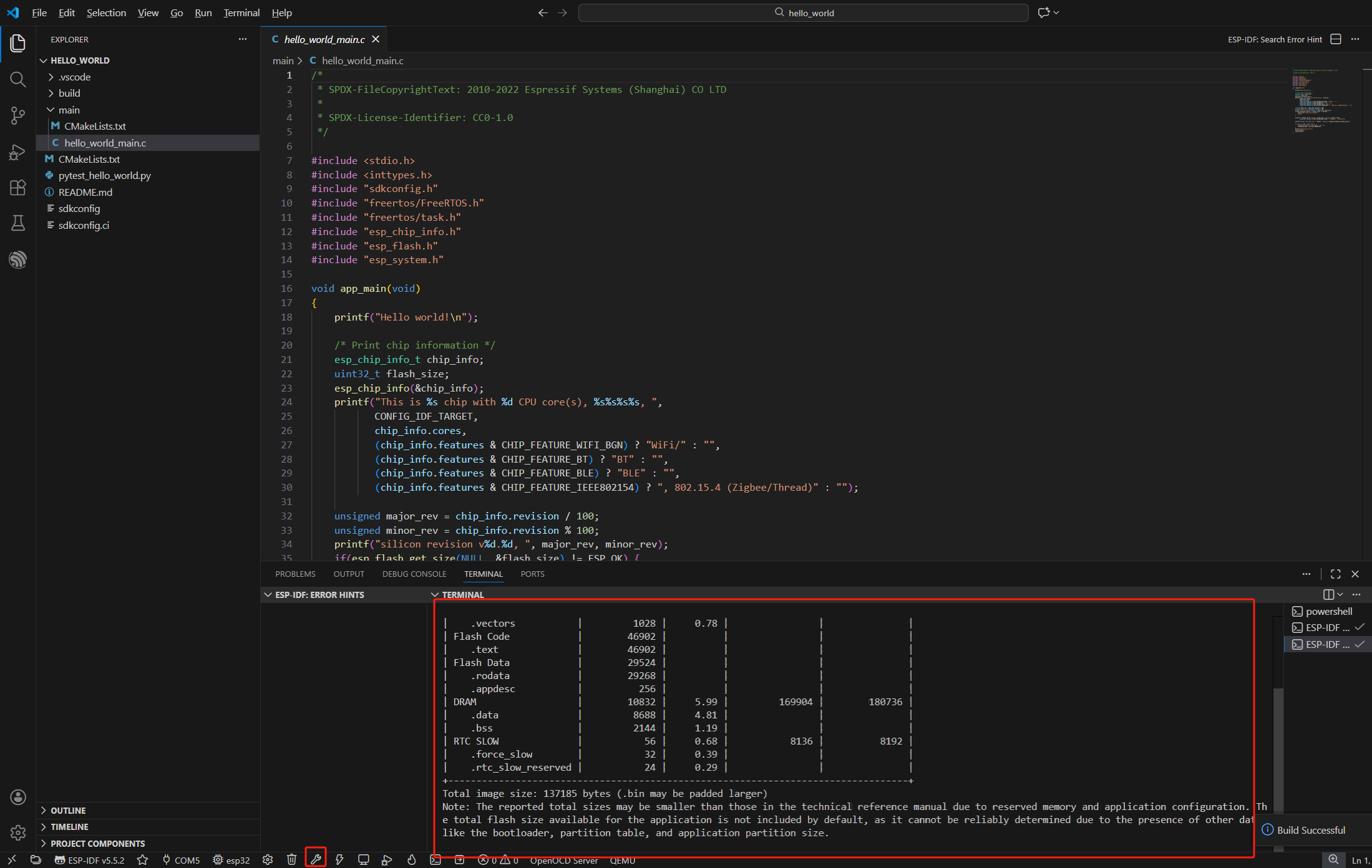 windows 在vscode中搭建esp-idf编译环境_vscode安装esp-idf环境-CSDN博客