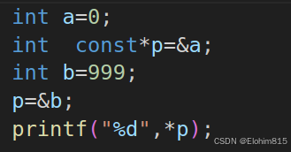 C语言基础之指针（续）_const只读指针-CSDN博客