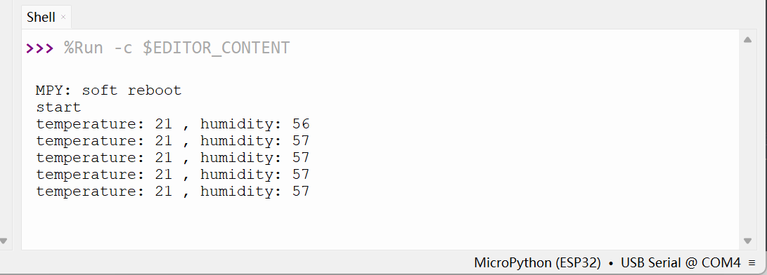 使用micropython与dht11传感器实现温湿度监测micropython Dht11 Csdn博客