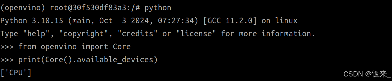 Ubuntu系统安装OpenVINO™工具包_ubuntu安装openvino-CSDN博客