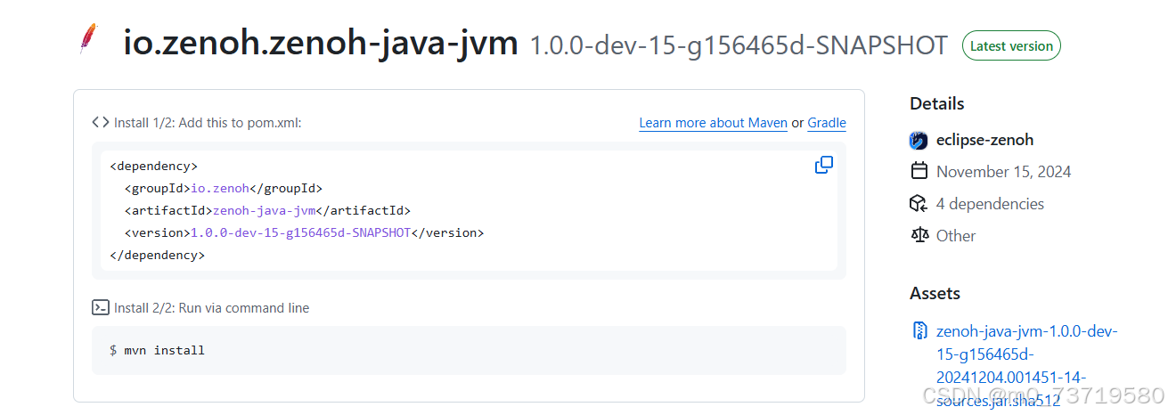 Zenoh-java例子_zenoh java-CSDN博客