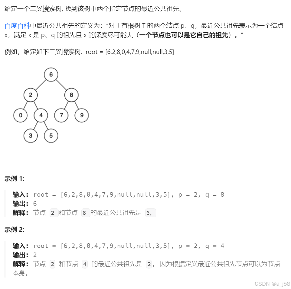 算法与数据结构（二叉搜索树的最近公共祖先）数据结构 编写算法找到两个结点公共祖先 Csdn博客