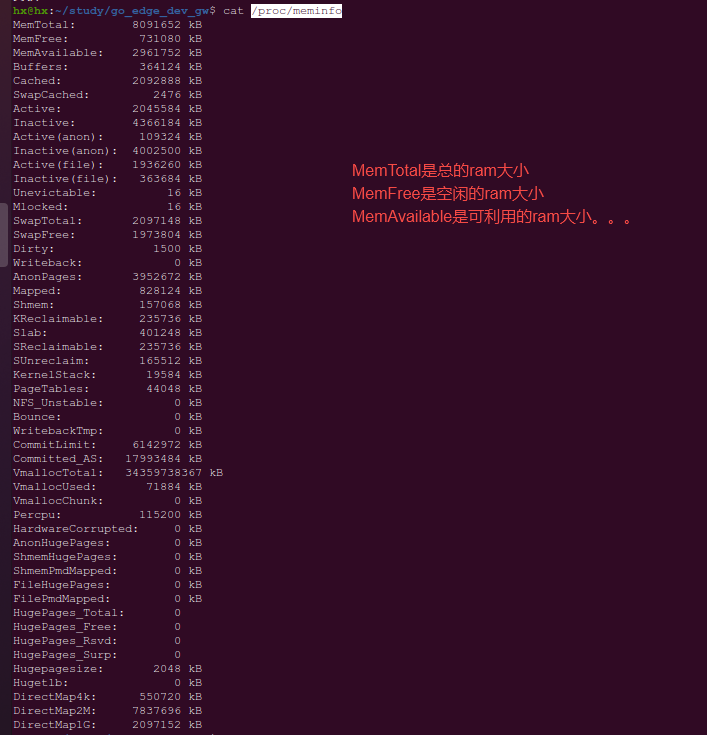 现代c++获取linux系统ram大小_c++获取linux内存使用-CSDN博客