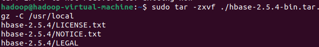 实验三 熟悉HBase常用操作_hbase2.5.4安装和编程实践指南实验报告-CSDN博客