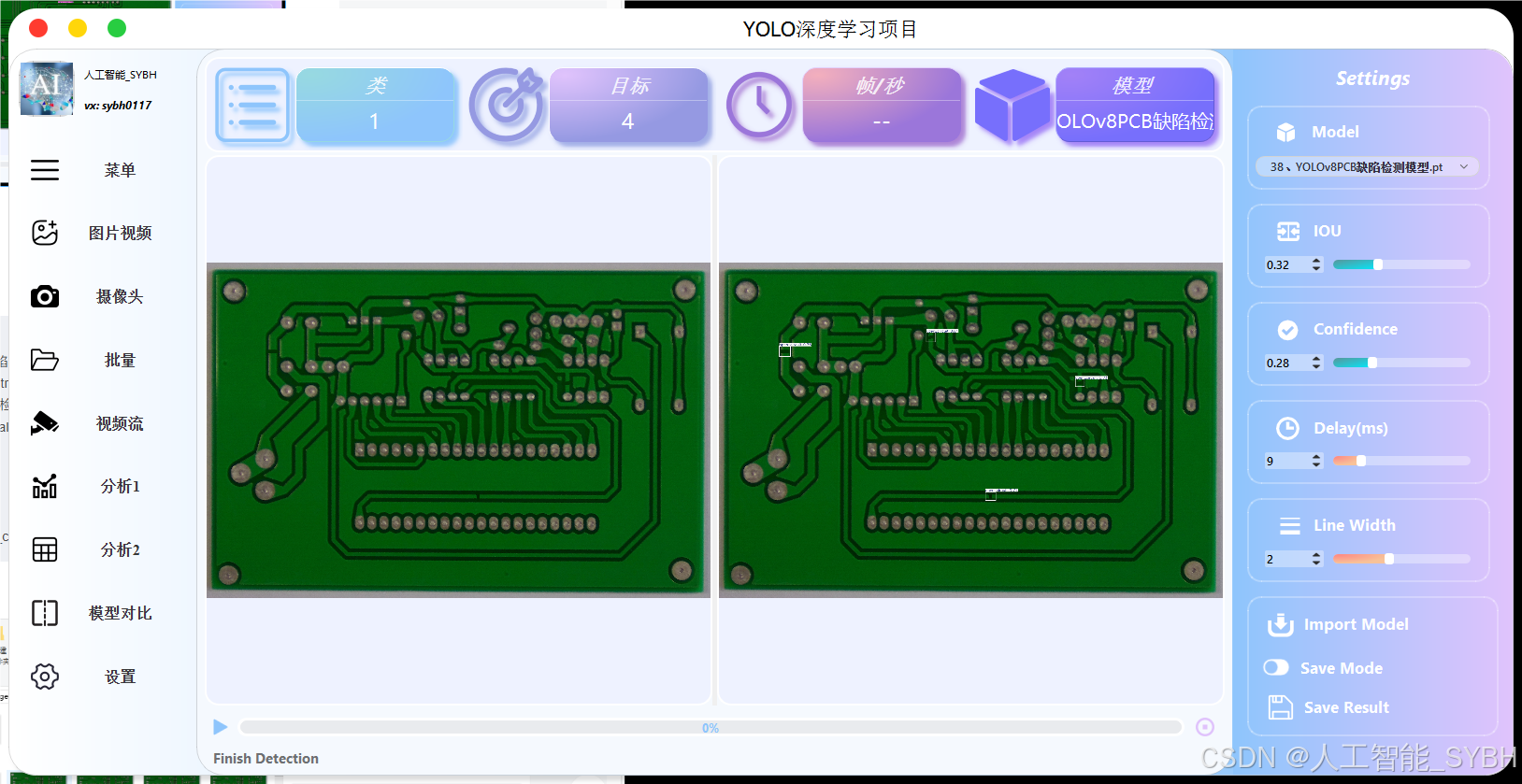 基于YOLOv8的PCB缺陷检测系统（深度学习模型+UI界面+Python代码+训练数据集）_深度学习_斌擎人工智能官方账号-魔乐社区