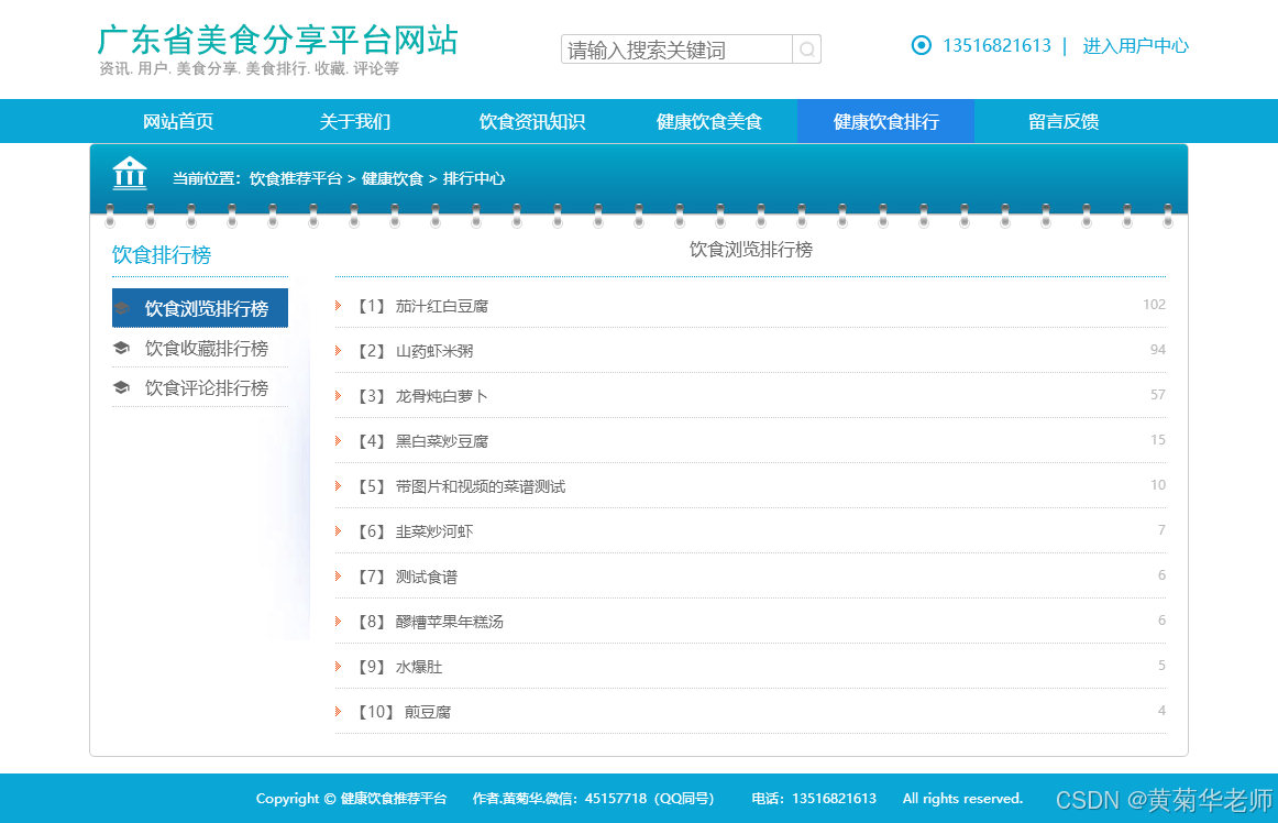 Java毕业设计：基于springboot框架广东地方特色美食分享推荐网站毕设源码作品和开题报告基于spring Boot的广州美食识别制作分享一站式平台 Csdn博客