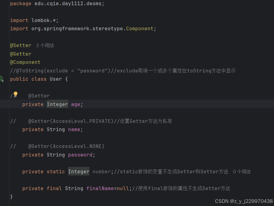 SpringBoot使用Lombok_lombok pom-CSDN博客