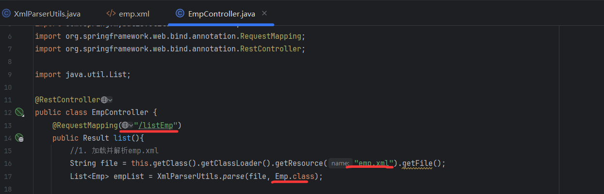 案例加载并解析xml文件中的数据,完成数据处理,并在页面展示 过程报错:接口data里面没有获取到数据导致无法传值到网页解析xml 取值 Csdn博客