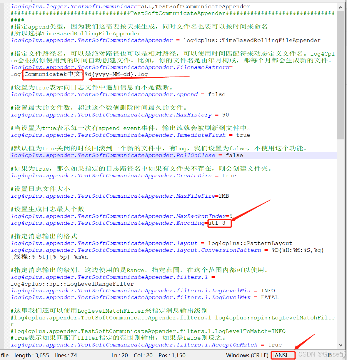 log4cplus中文路径和写中文日志问题_log4cplus中文问题-CSDN博客