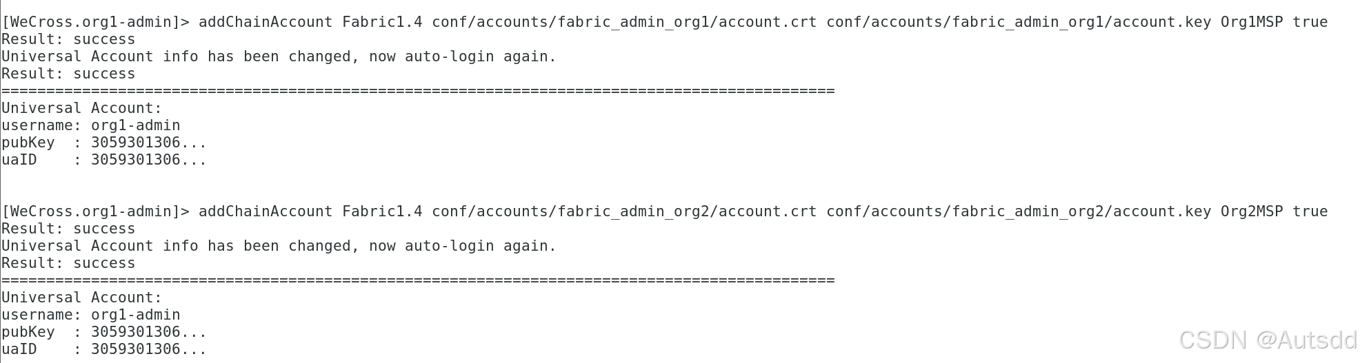 手动组网方式部署WeCross-CSDN博客