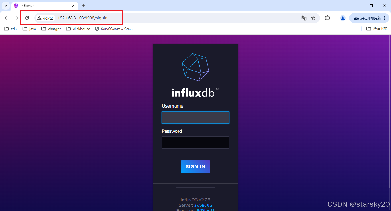 influxdb 2.x 时序数据库使用-CSDN博客