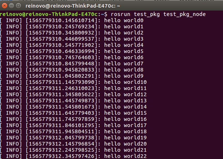 ROS基础教程：用C++编写一个Node_c++ node-CSDN博客