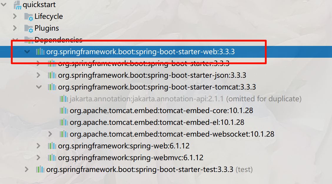 Javaweb——web入门（99） Tomcat：入门程序解析内嵌tomcat，起步依赖，版本管理，概念及作用）java 内嵌tomcat版本 Csdn博客