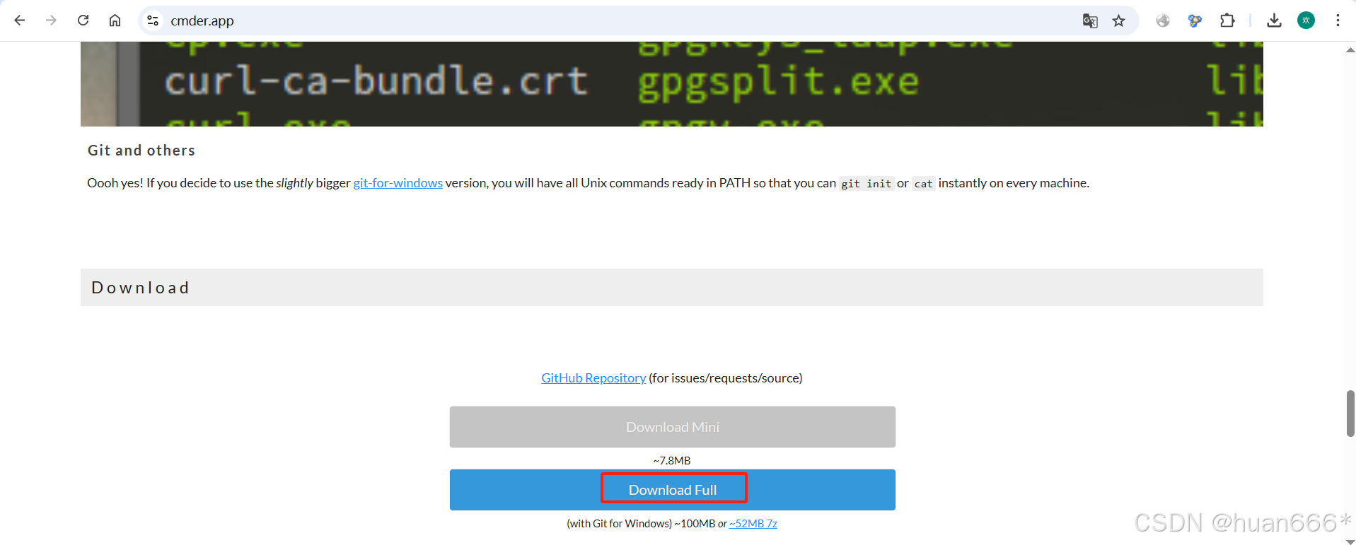Cmder安装教程_cmder下载-CSDN博客