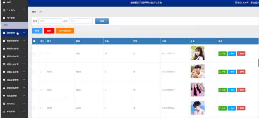 计算机毕业设计springboot股票模拟交易系统的设计与实现 基于spring Boot框架的股票模拟交易平台开发与设计 Spring Boot驱动的股票模拟交易系统构建与实现 Csdn博客
